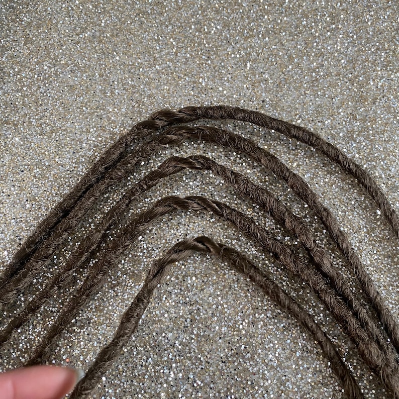 Short Synthetic Dreadlocks Hair Extensions for Men - Viking Style ...
