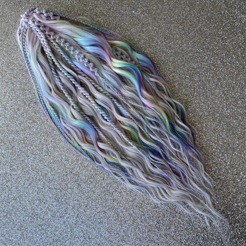 Mermaid Hair Extensions - Etsy