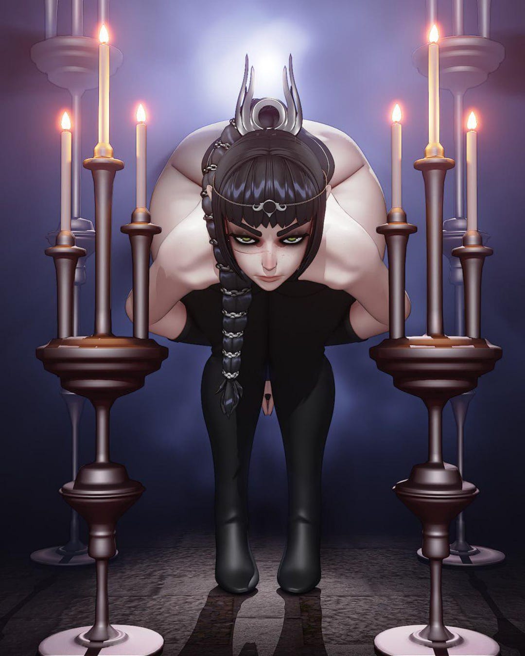 3D Girl STL File - Printable Model for Resin and Filament Printing - Etsy