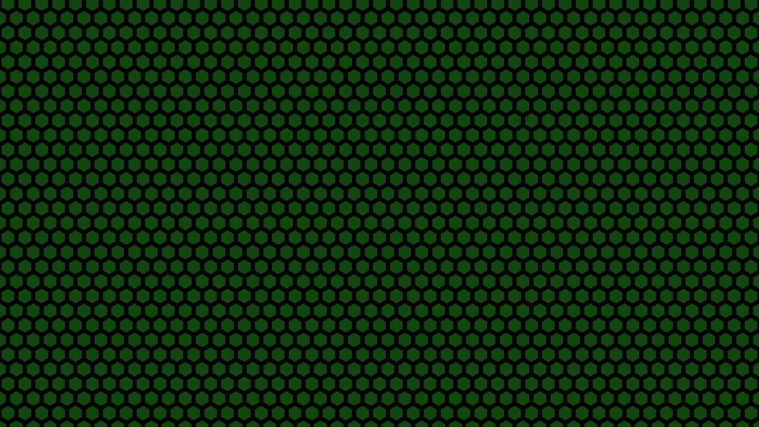 Green Hexagon Streaming Overlay Package - Etsy