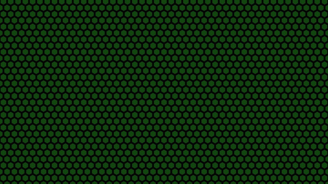 Green Hexagon Streaming Overlay Package - Etsy