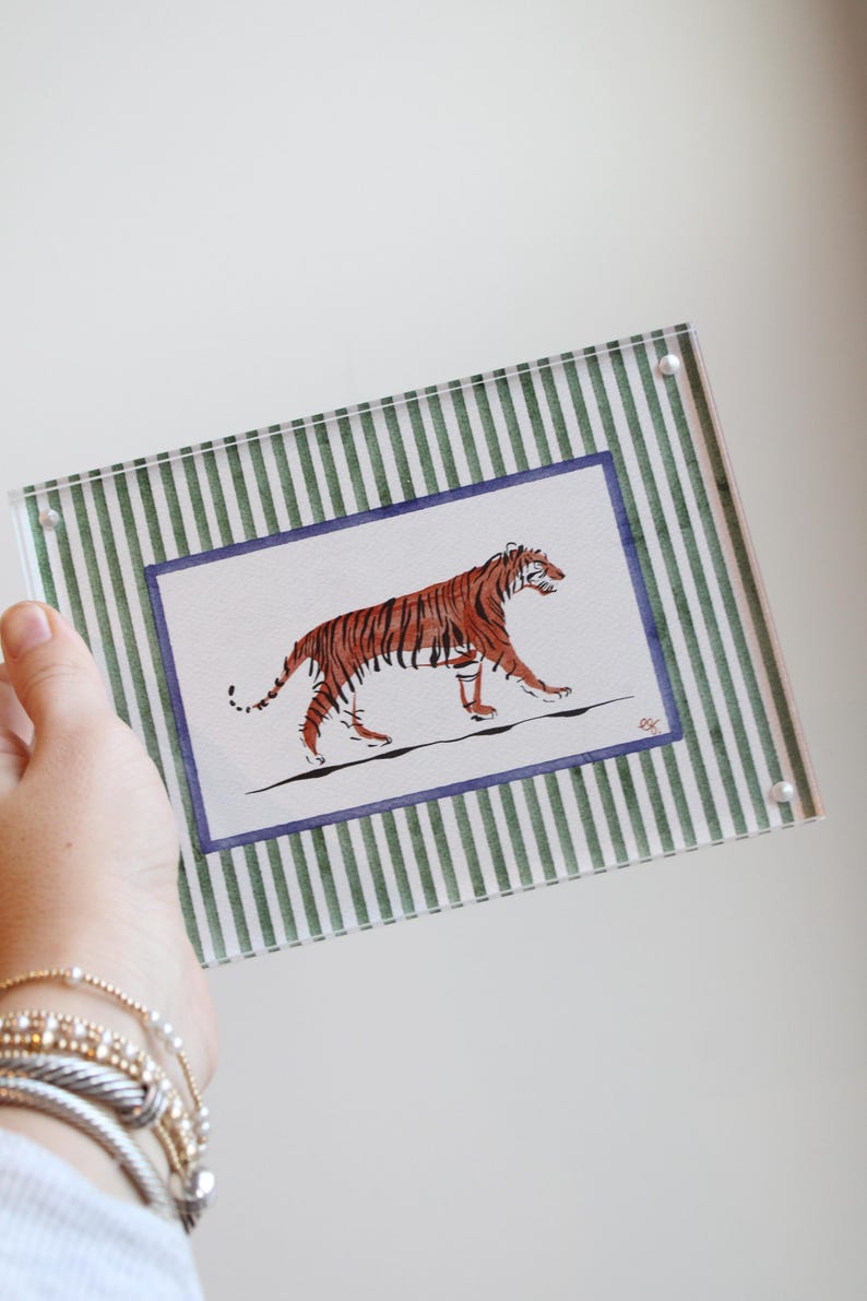 The "tiger Stripe" Print - Etsy