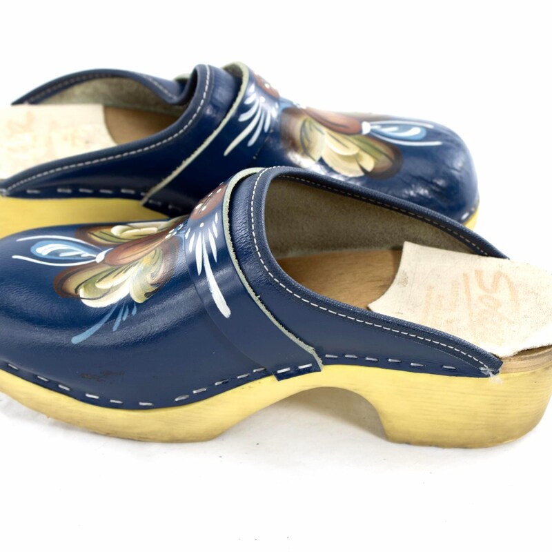 Hand Painted Clogs - Etsy