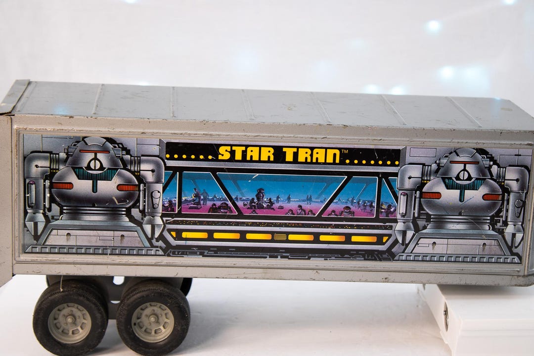 Vintage Ertl Star Tran™ Sci-fi Trailer – 1970s Futuristic Tin Toy - Etsy