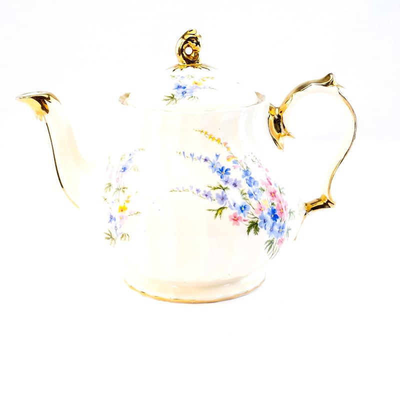 Antique Teapot Midcentury - Etsy
