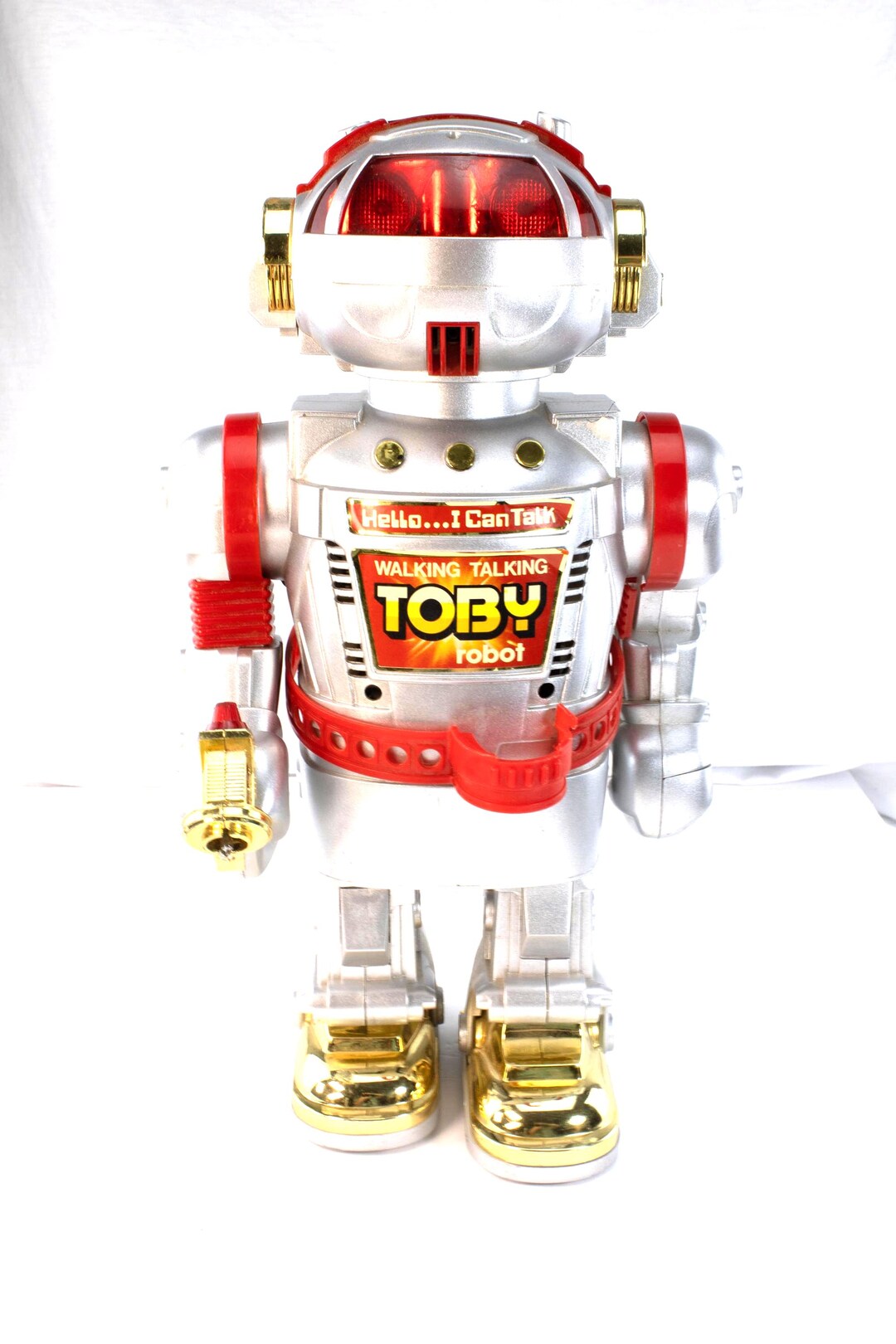 Vintage Walking Talking Toby Robot: 1980s Retro Toy - Etsy