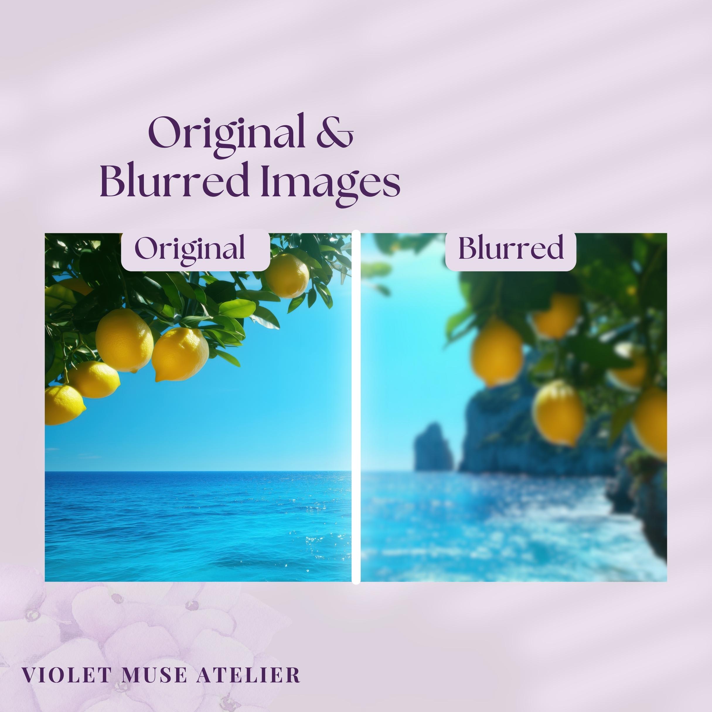 Capri Lemon Grove Zoom Background: Coastal Italy Virtual Backdrop (4K ...