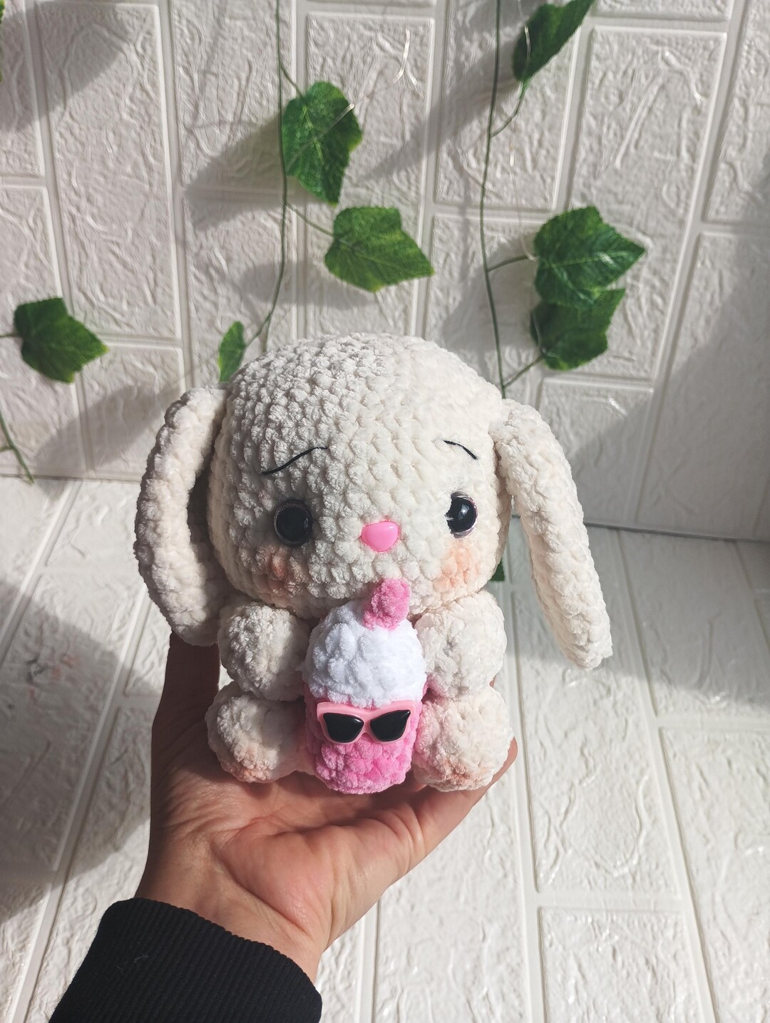 Crochet Rabbit – Handmade Amigurumi Rabbit Plush – Cute Gift Rabbit ...