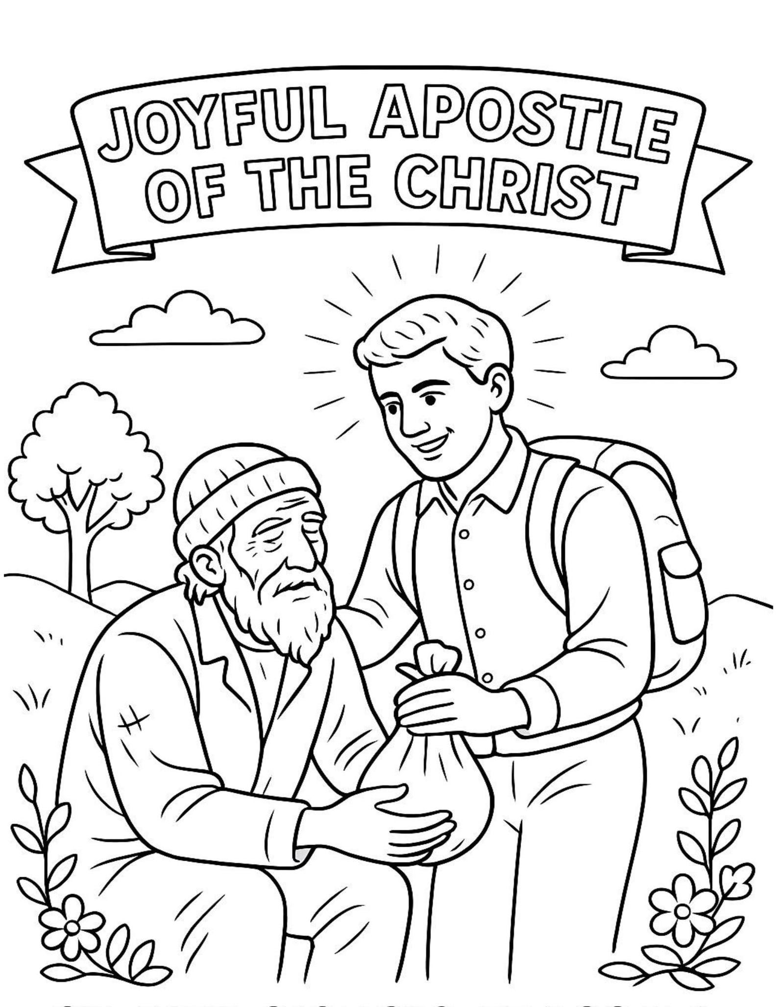 St. Pier Giorgio Frassati Coloring Pages | Catholic Saint Printable ...