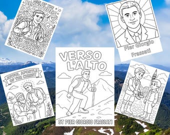 St. Pier Giorgio Frassati Coloring Pages | Catholic Saint Printable ...