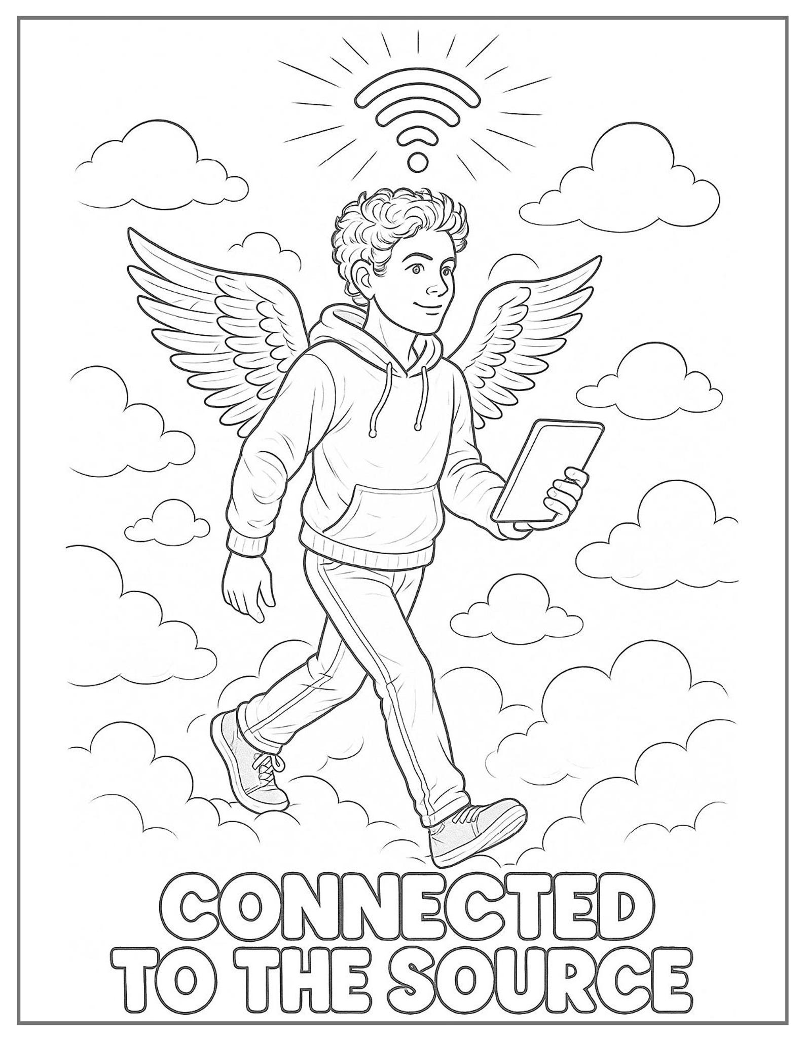 St. Carlo Acutis Coloring Page | Catholic Saint Printable | Religious ...