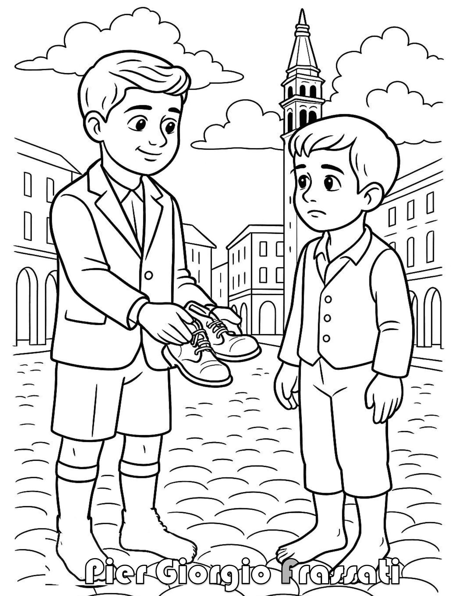 St. Pier Giorgio Frassati Coloring Pages | Catholic Saint Printable ...