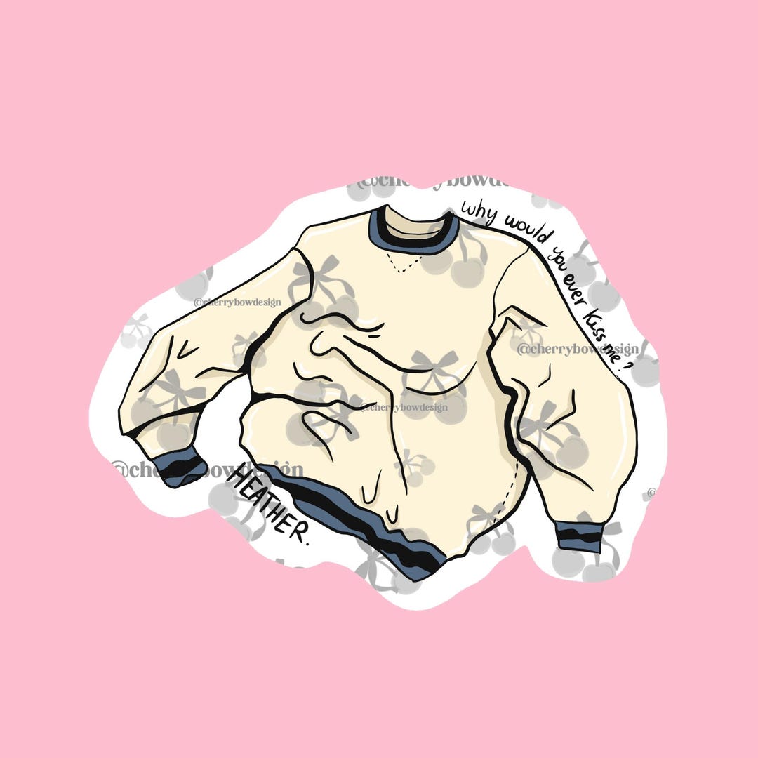 Stickers Glossy Sticker Conan Gray Heather Kid Krow Wishbone Superache ...