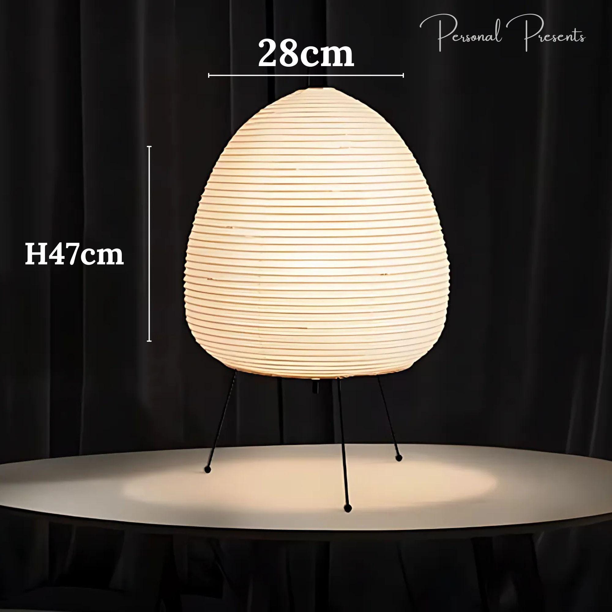 Japanese Decor Lamp, Japanese Rice Paper Shade Lamp, Japanese Design ...