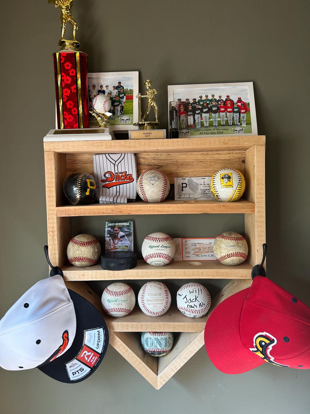 Home Plate, Shelf, Shelves, Shelving Unit, Baseball Shelf, Home Plate ...