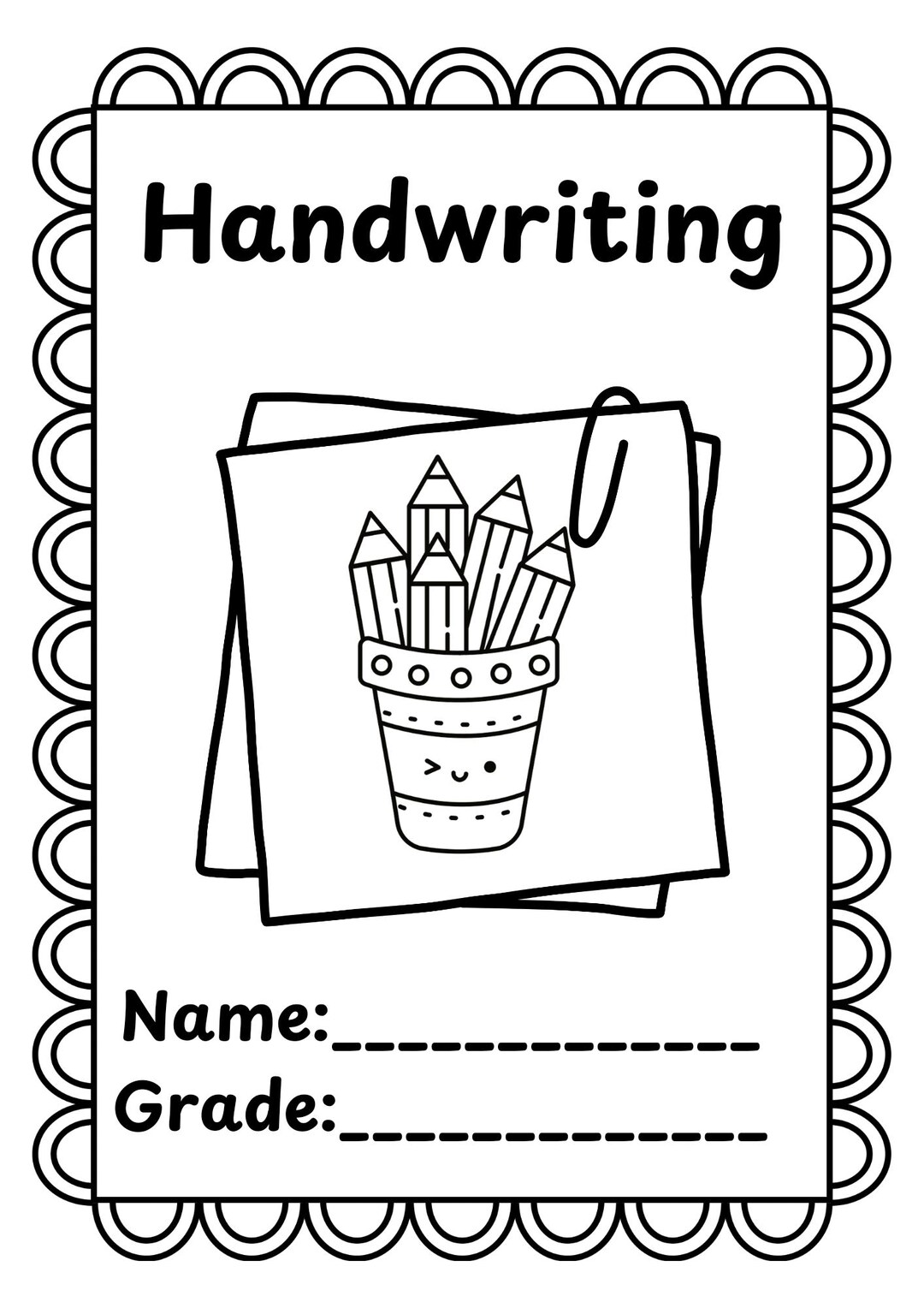 Handwriting Workbook Alphabet Letter Writing - Etsy