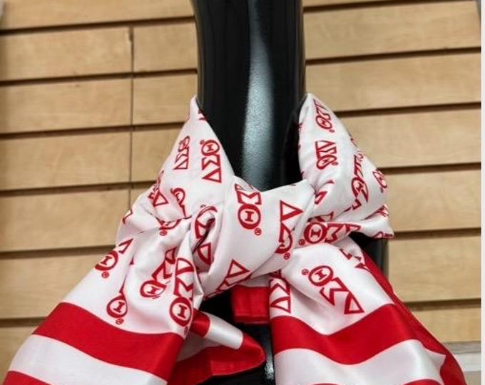 Delta Sigma Theta Purse Scarf - Etsy
