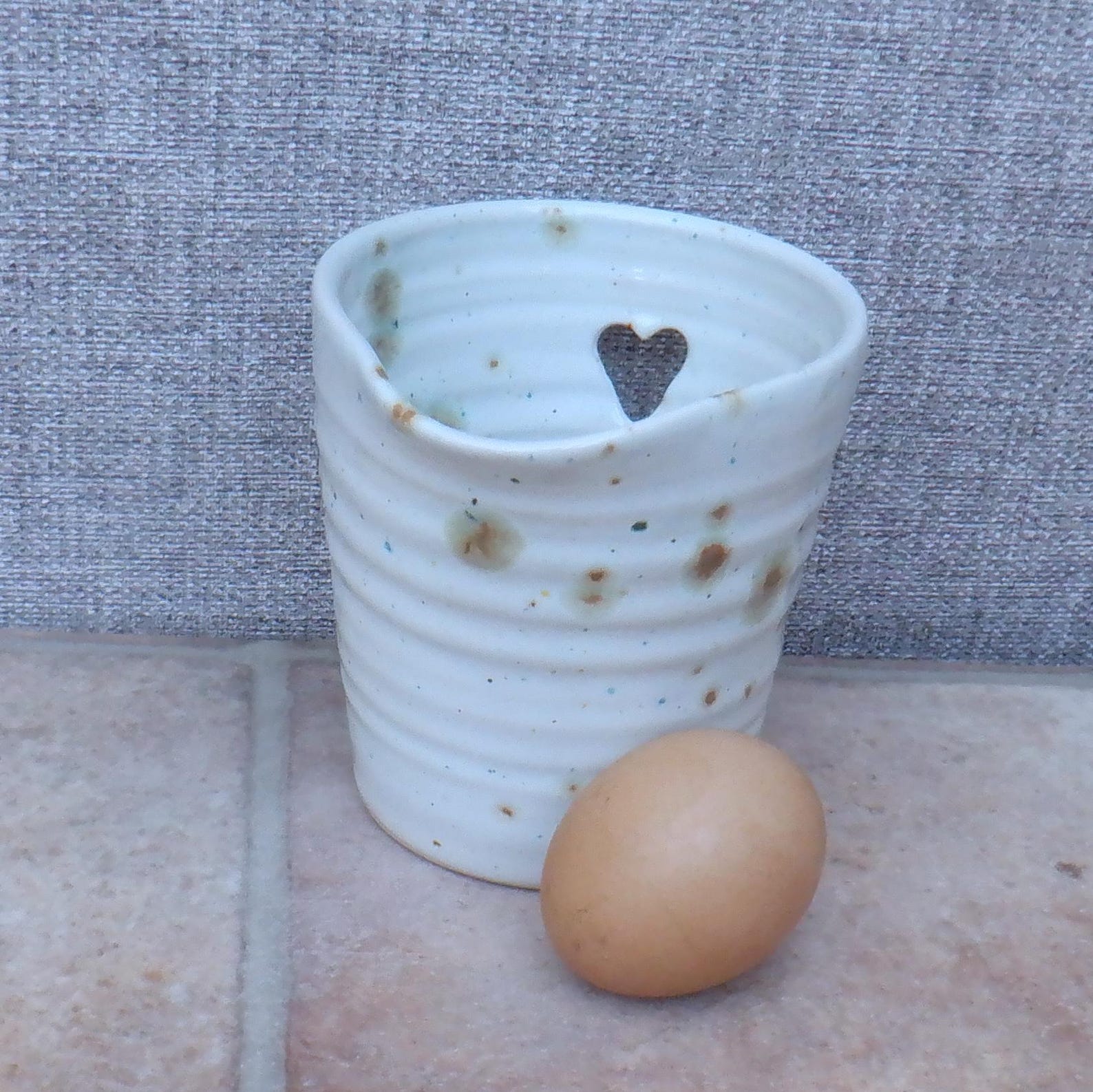 Egg Separator Jug Wheel Thrown Stoneware Handmade Ceramic Handthrown ...