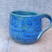 Left Handed Coffee Mug Tea Cup in Stoneware Hand Thrown - Etsy UK