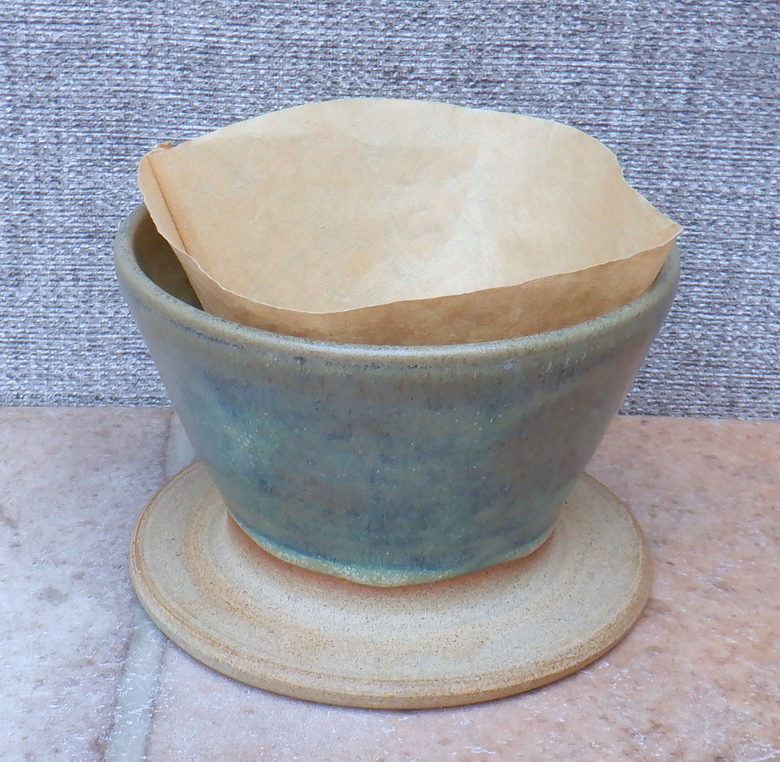 Coffee Filter Holder Dripper Pour Over Hand Thrown Stoneware - Etsy