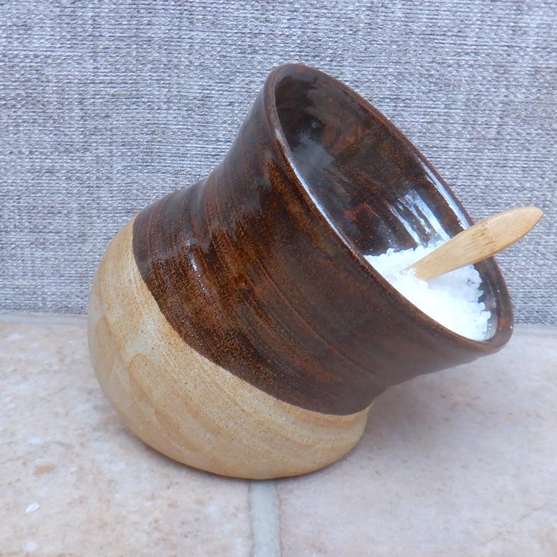 Pottery Salt Pig - Etsy