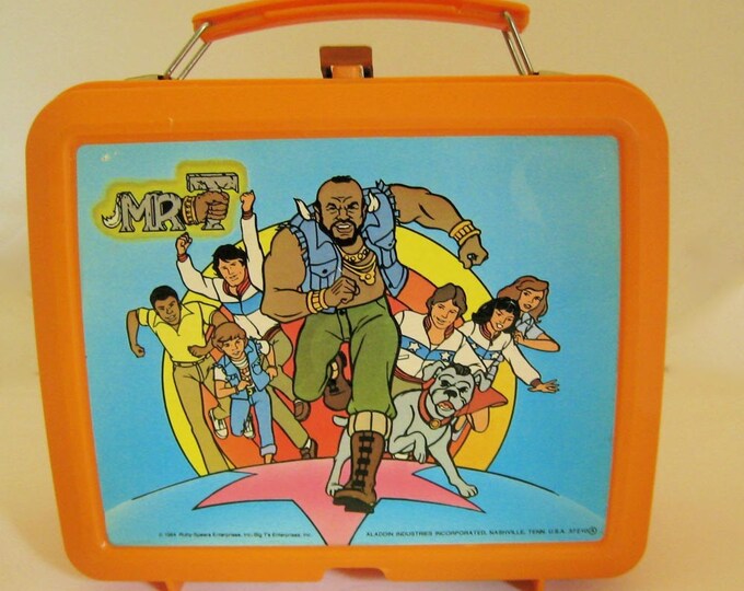Vintage Mr. T Lunch Box - Etsy