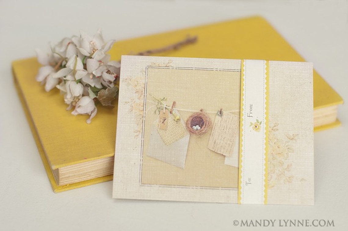 Nostalgia Yellow Postcards - Gift Set of 6 - Etsy