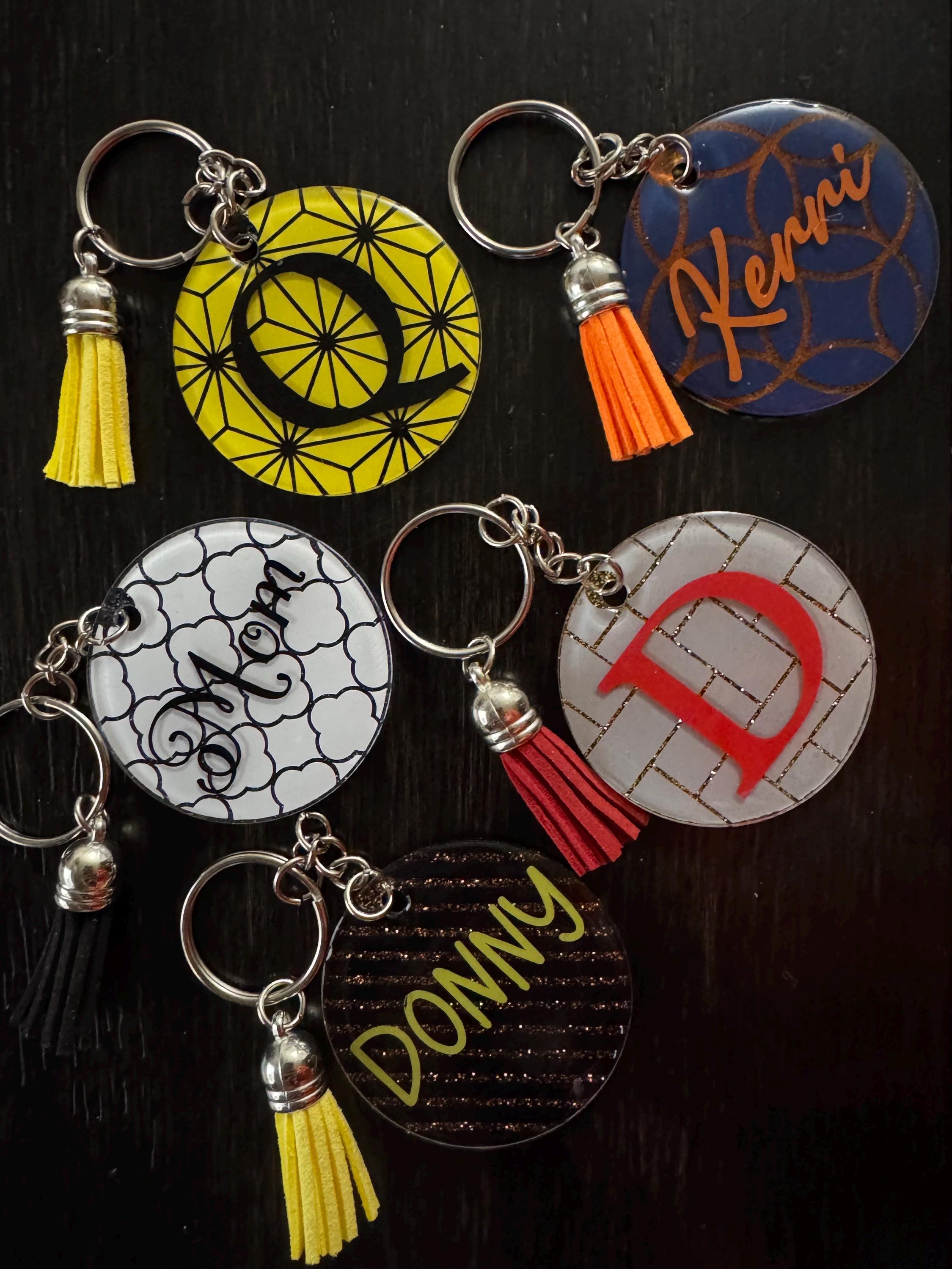 Personalized Keychains - Etsy