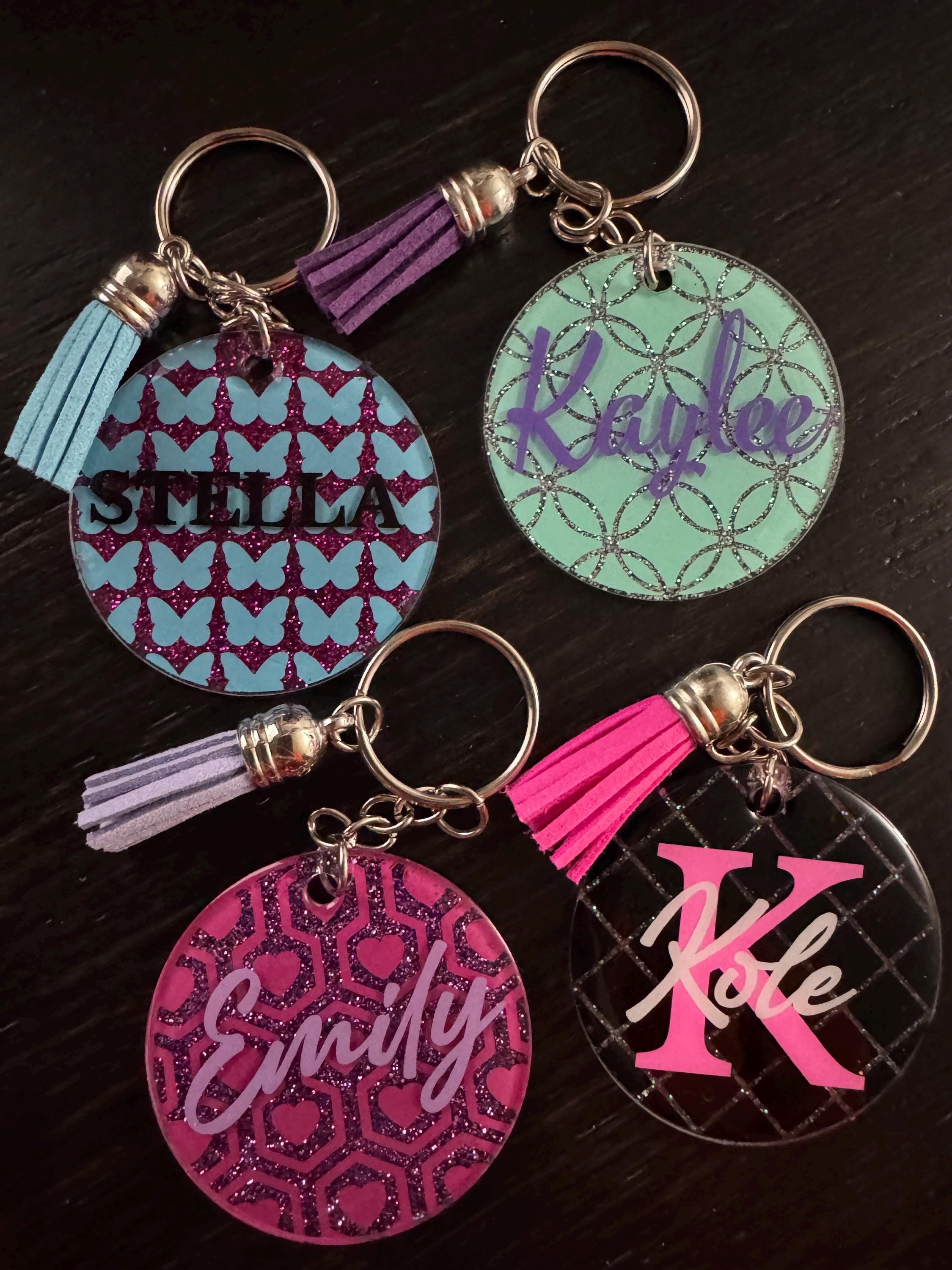 Personalized Keychains - Etsy