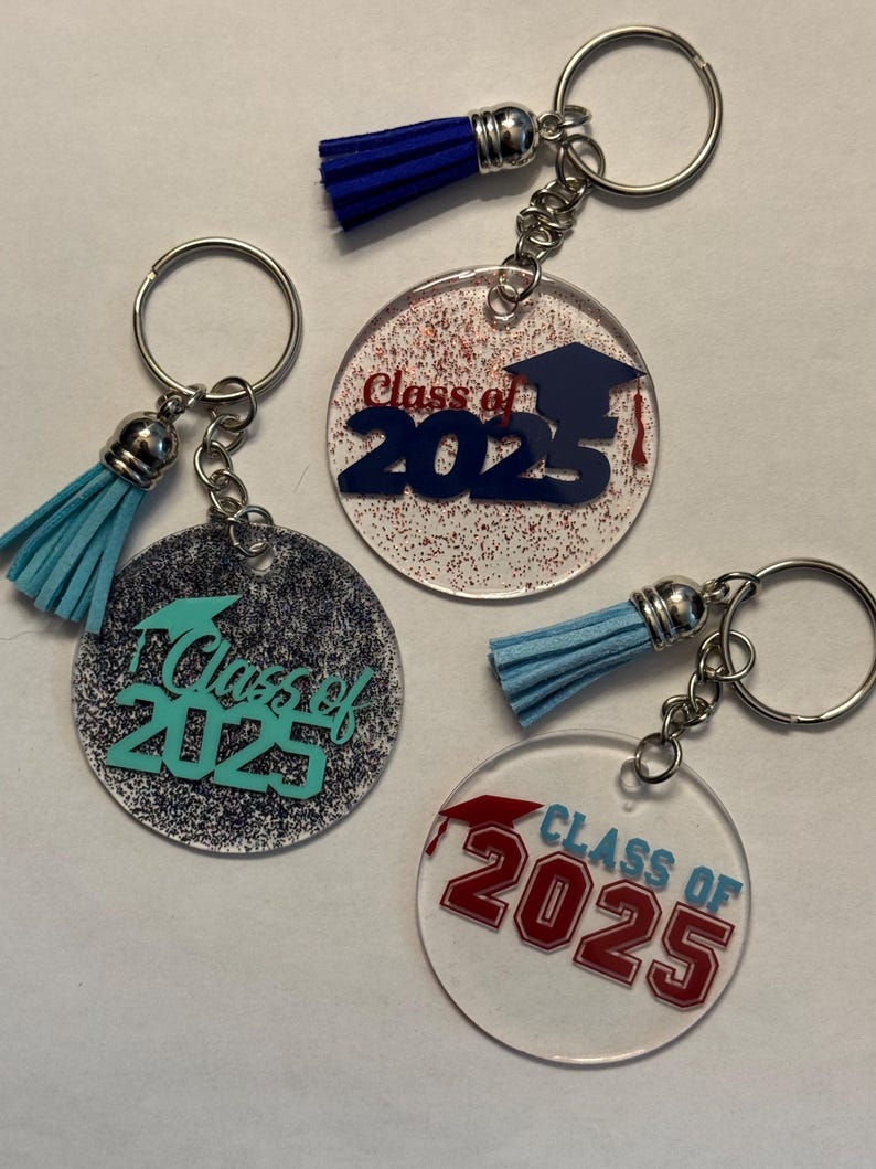 Personalized Graduation Keychains - Etsy