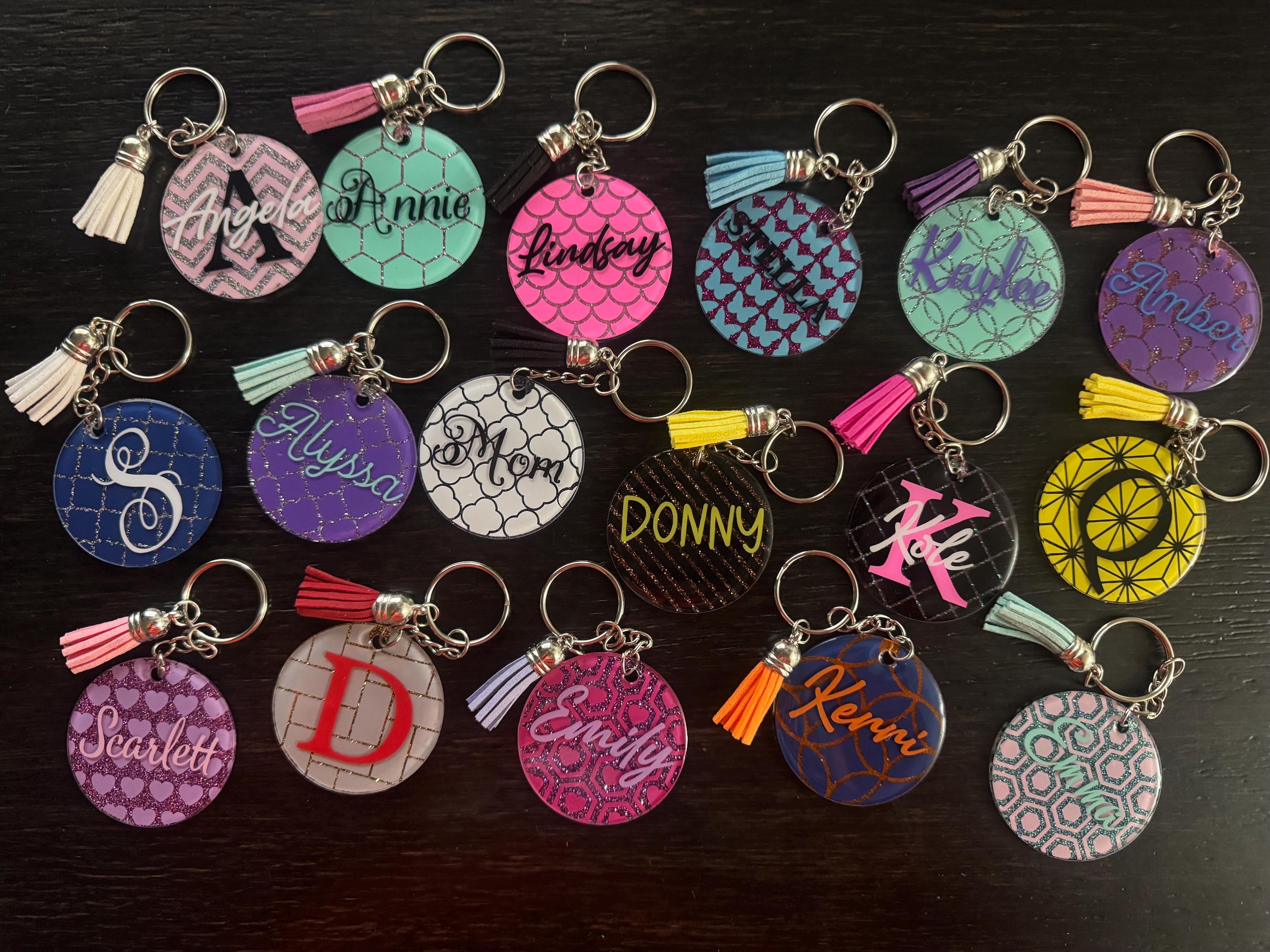 Personalized Keychains - Etsy