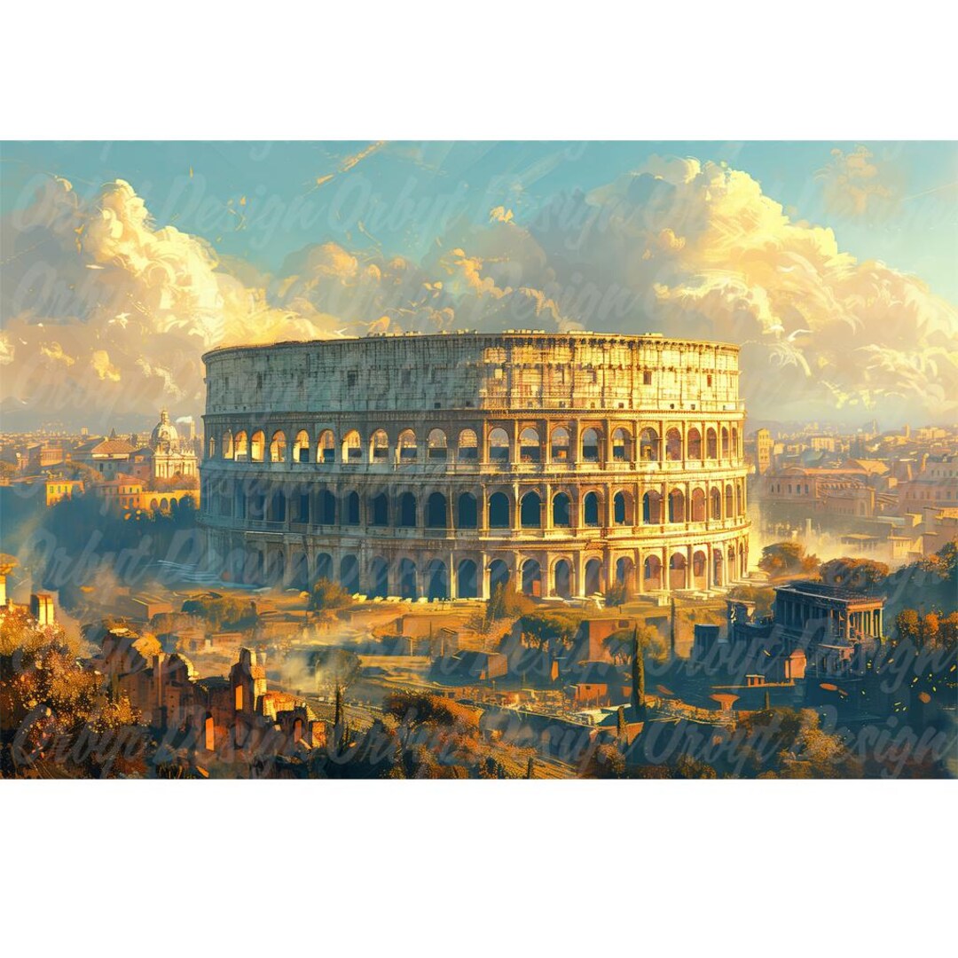 Colosseum Wall Art, Printable, Poster, Wallpaper, Digital Prints - Etsy