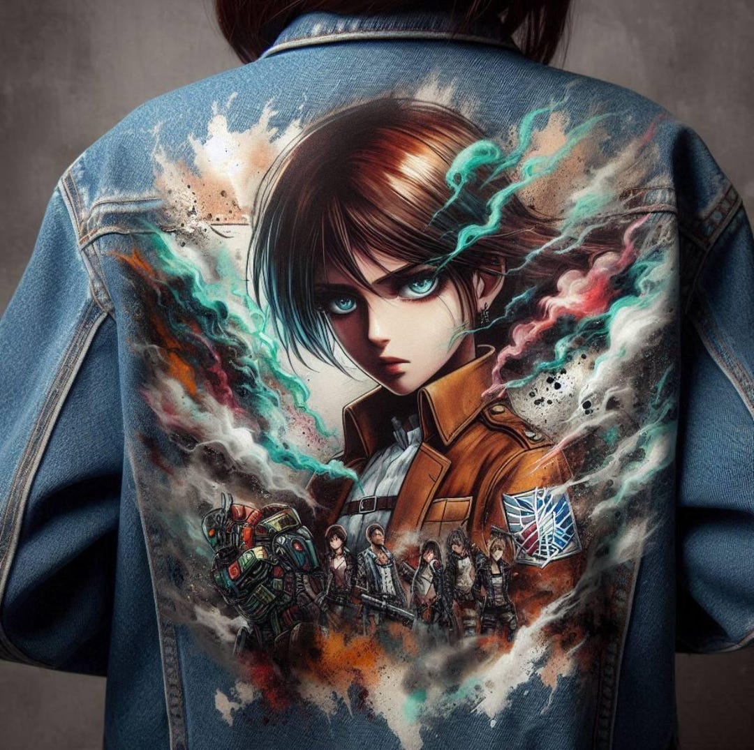 Hand Painted Custom Clothes Personalized Denim Jacket Custom Hand ...