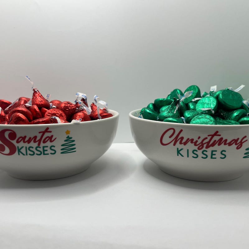 Christmas Candy Dish - Etsy