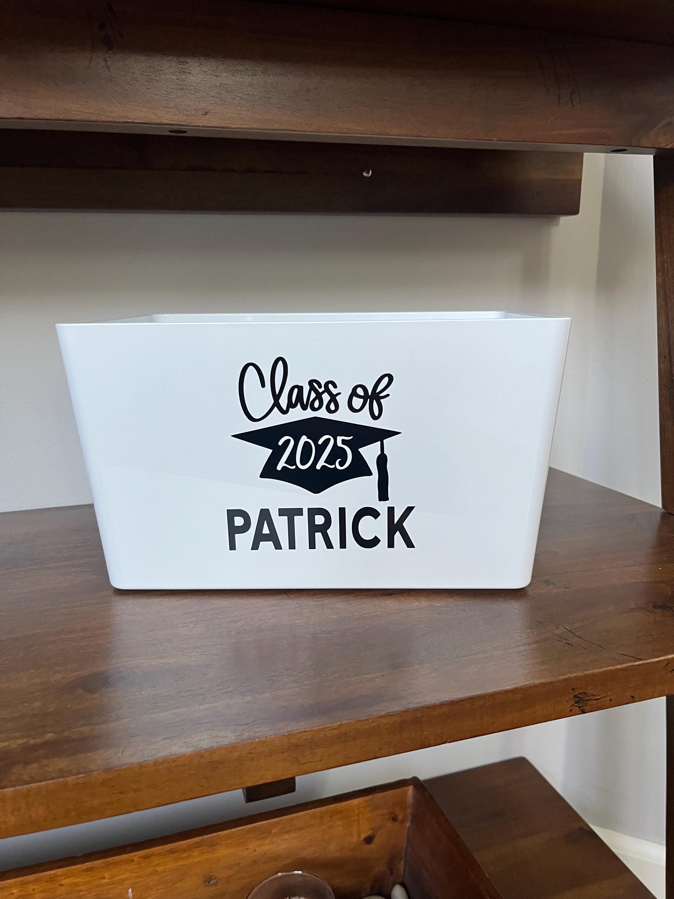 Personalized Graduation Card Box - Etsy