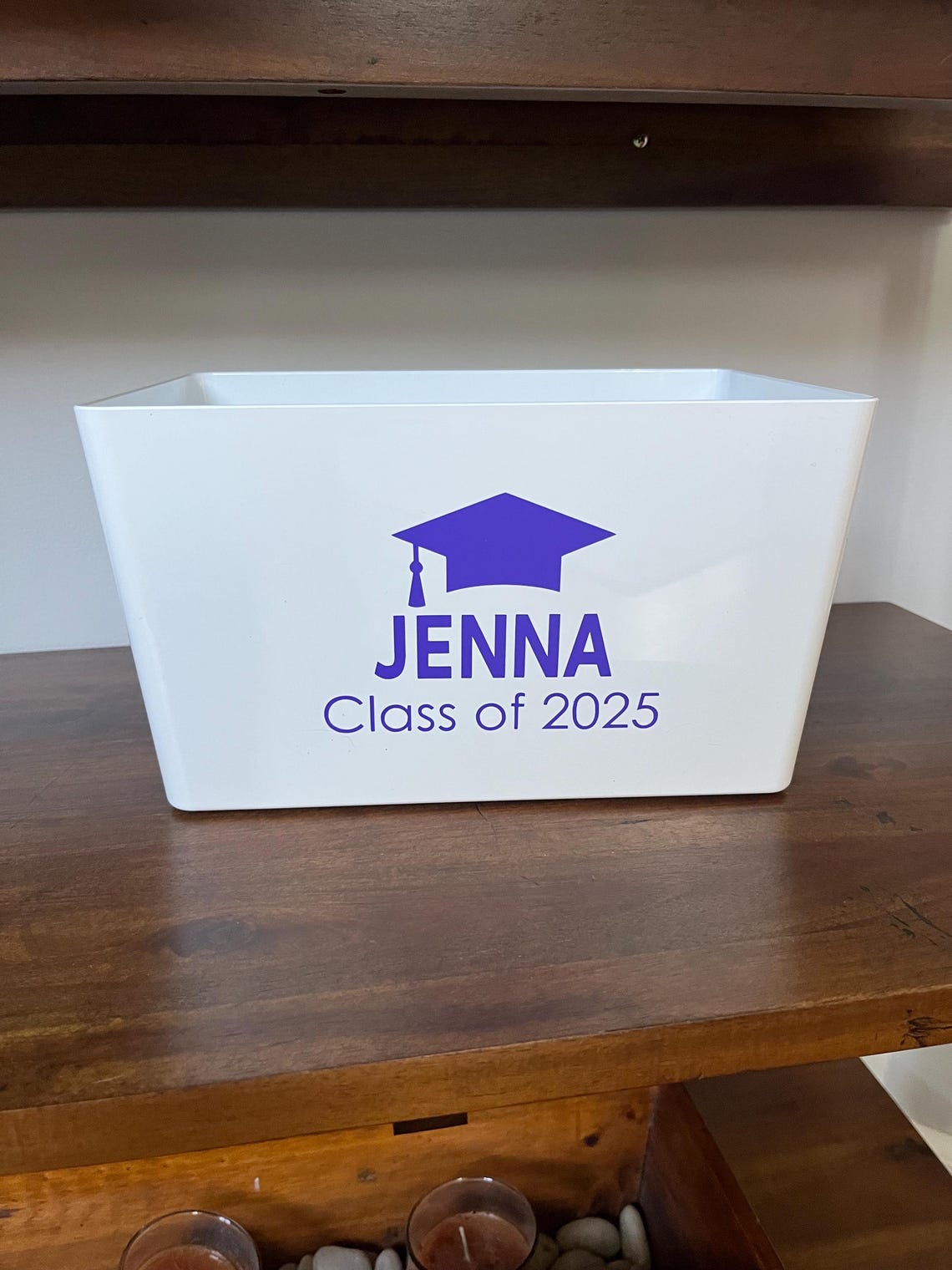 Personalized Graduation Card Box - Etsy