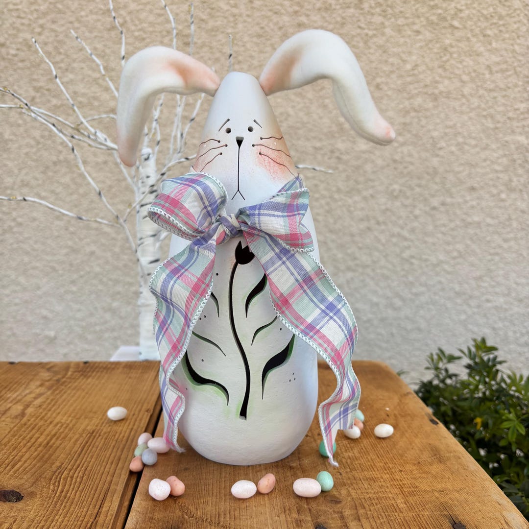 Easter Gourd Bunny Rabbit Gourd Natural Primitive Decoration - Etsy