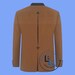 Men’s Handcraft Trachten Light Brown Wool Jacket | Traditional Tyrol ...