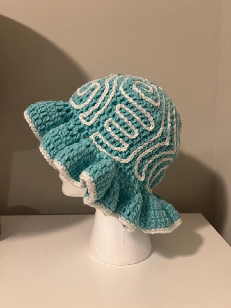Baja Blast Hat / Crochet Bucket Hat - Etsy