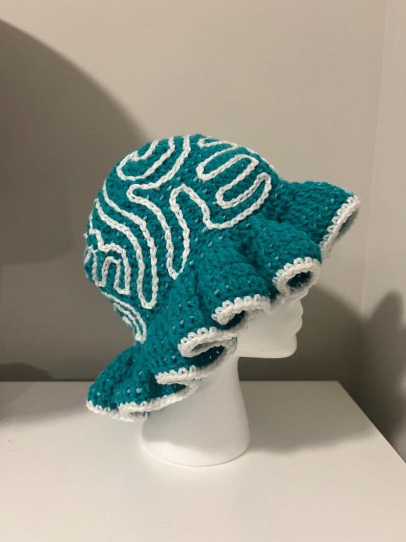 Baja Blast Hat / Crochet Bucket Hat - Etsy