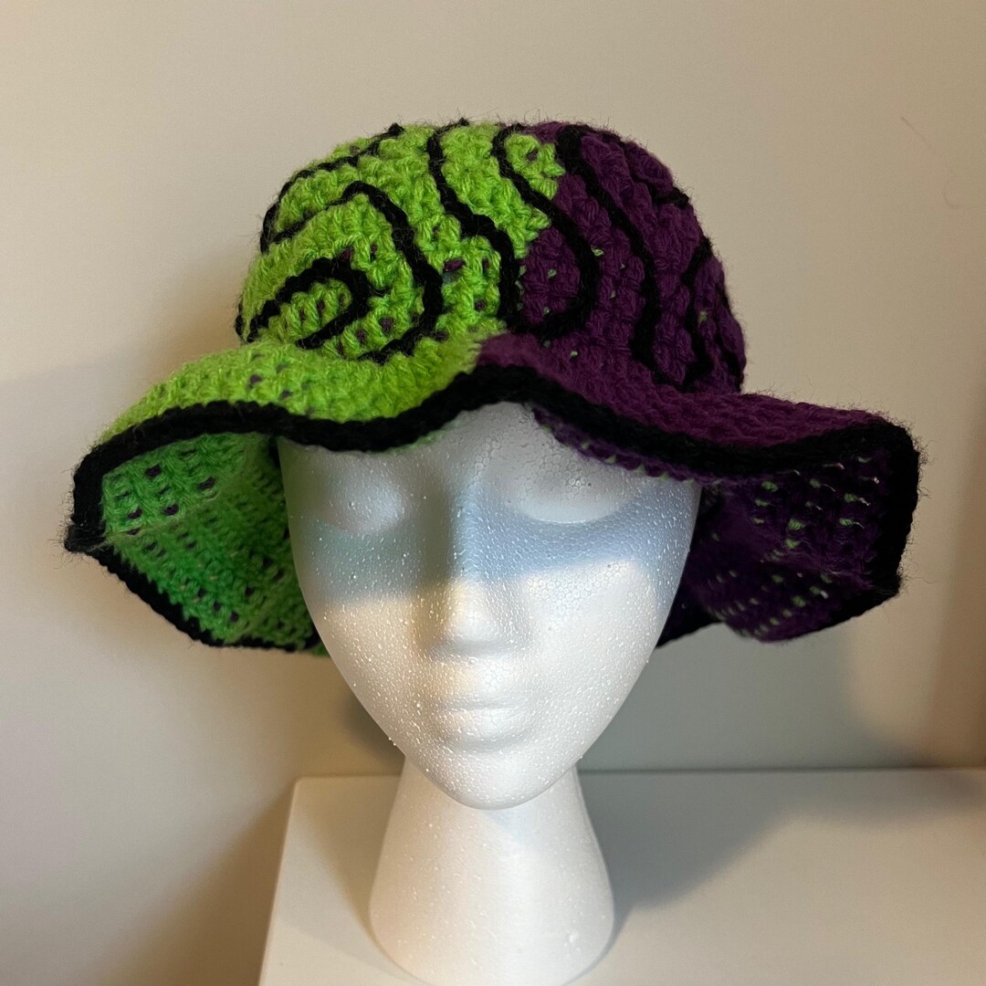 Nerds Hat / Crochet Bucket Hat - Etsy