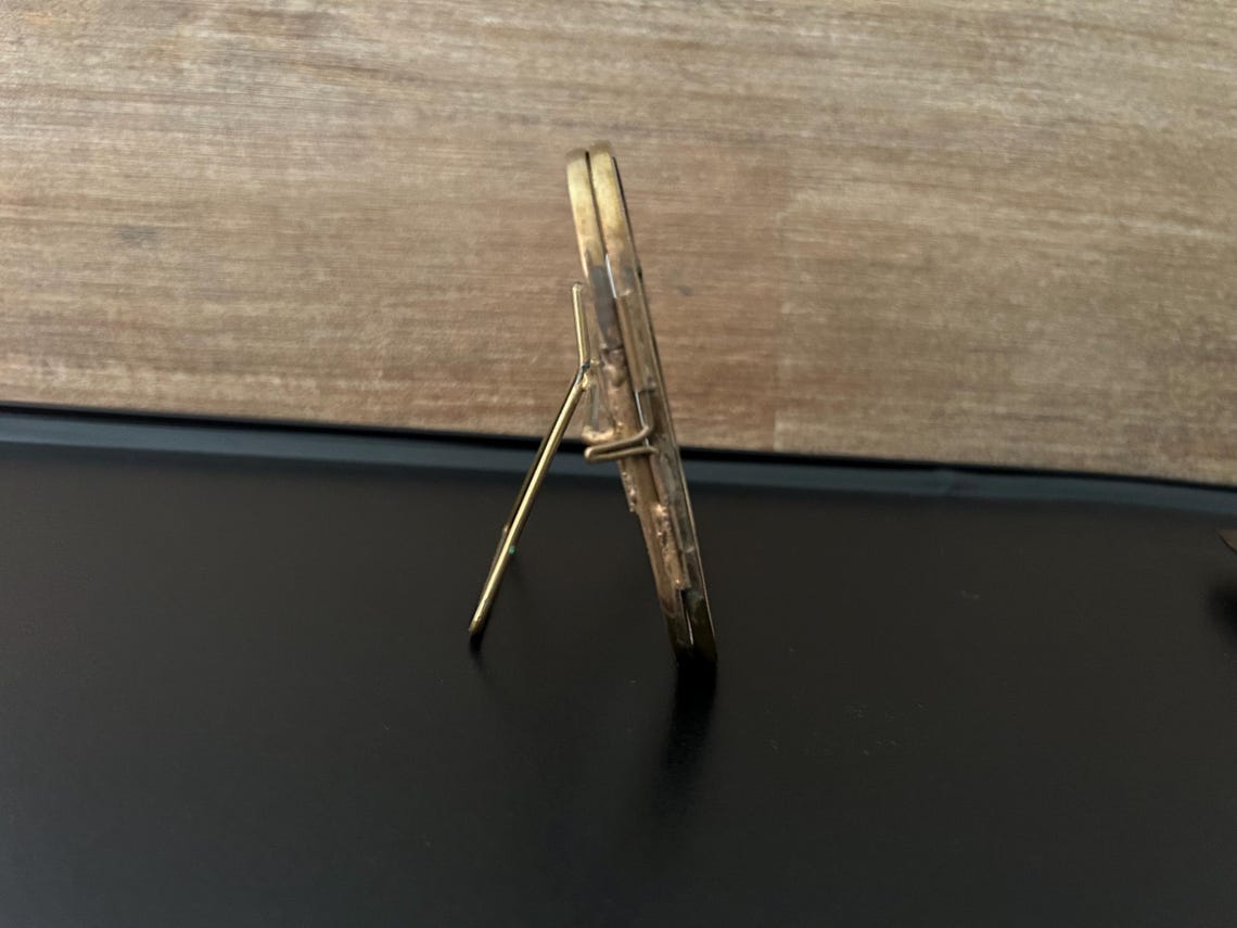 I Love Us (offset). Handmade 4x4 Brass Frame, Letterpress Quote ...