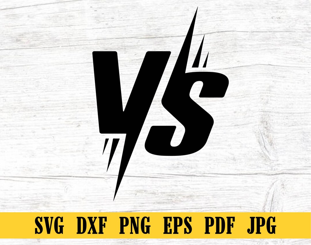 Versus Svg, Fight Svg, Fighting Png, Come Face to Face Cricut ,duel Jpg ...