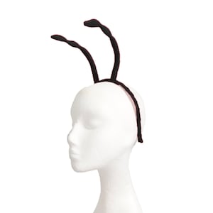 Ant Antenna, Red or Black. Bug, Metal Headband, Felt. - Etsy