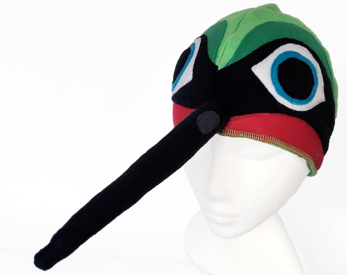 Green Hummingbird Masquerade Mask - Etsy