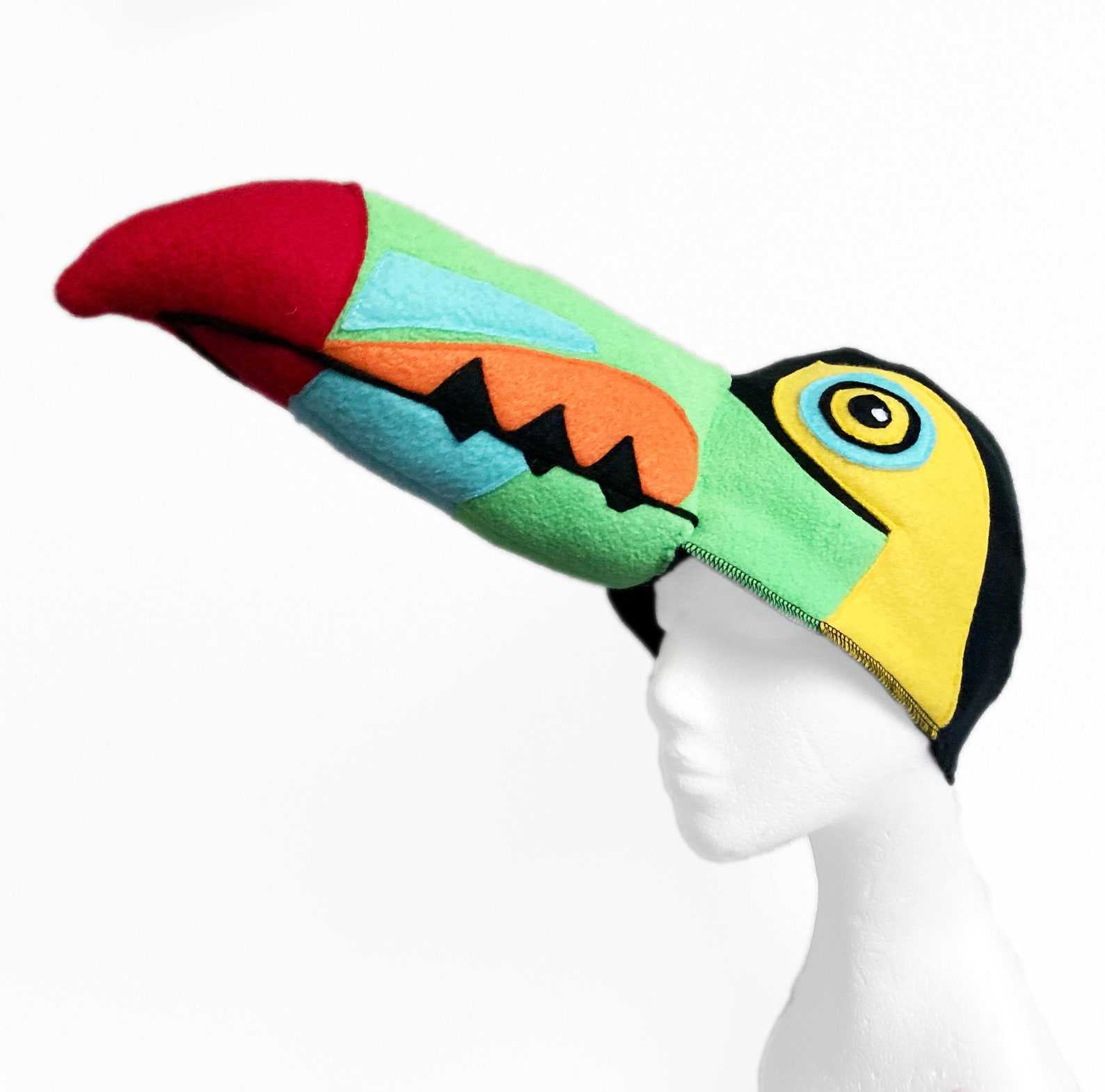 Cartoon Toucan Hat, Five Sizes - Etsy