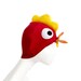 Red Chicken Hat. Bird, Fleece, Five Sizes, Three Color Options - Etsy