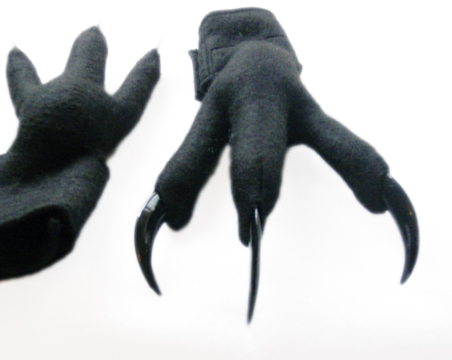 Black Feet With Talons. Dragon Bat Creature Claws. Four - Etsy