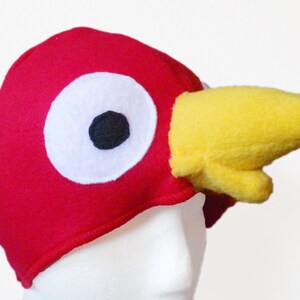 Red Bird Hat. Five Sizes. - Etsy