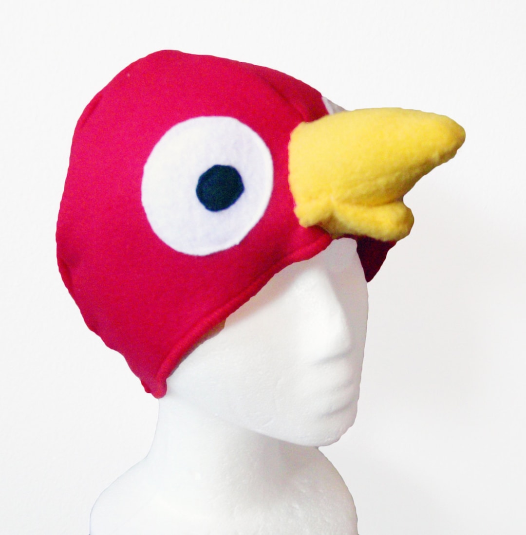 Red Bird Hat. Five Sizes. - Etsy